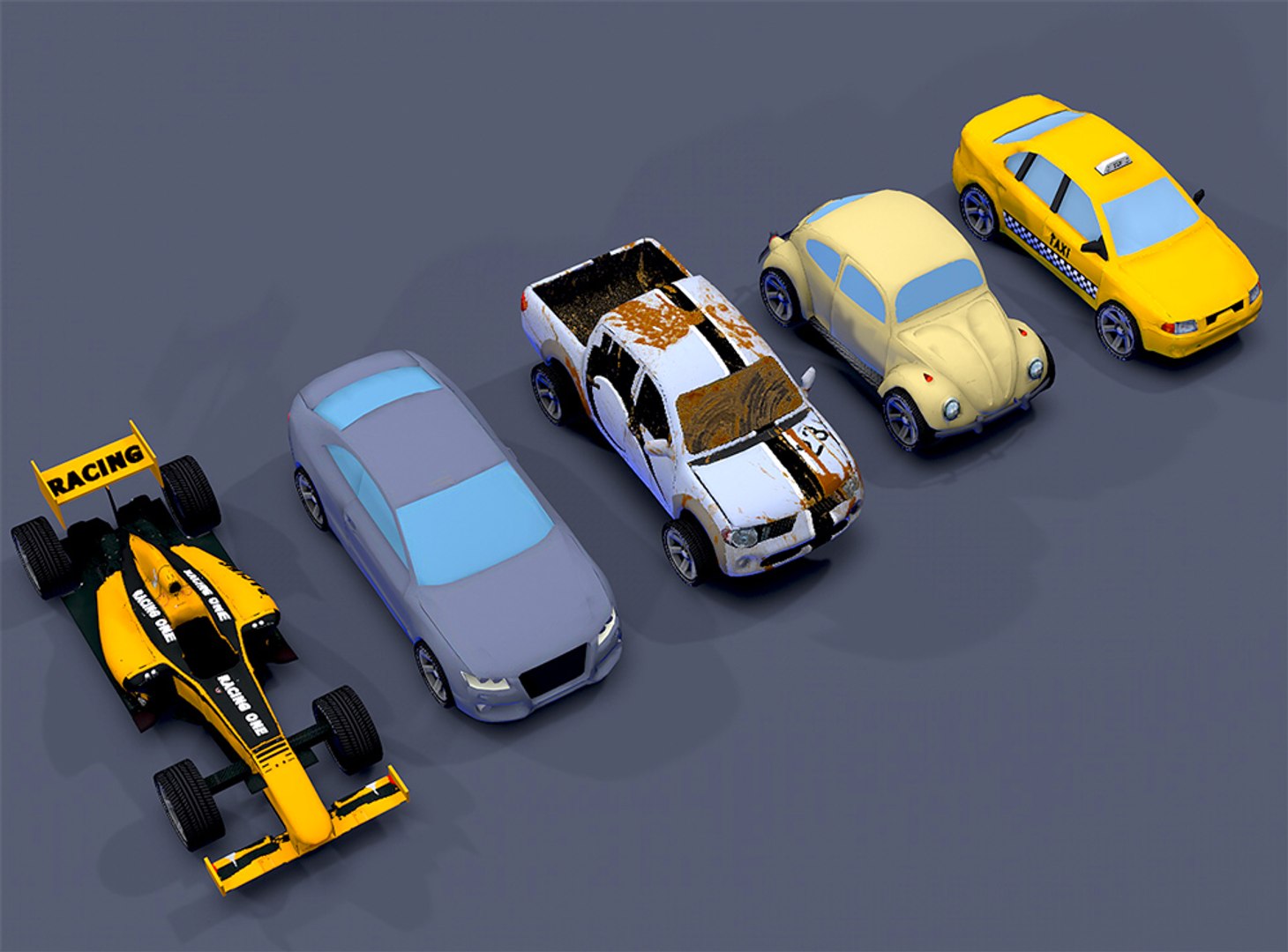 3d Car Toon