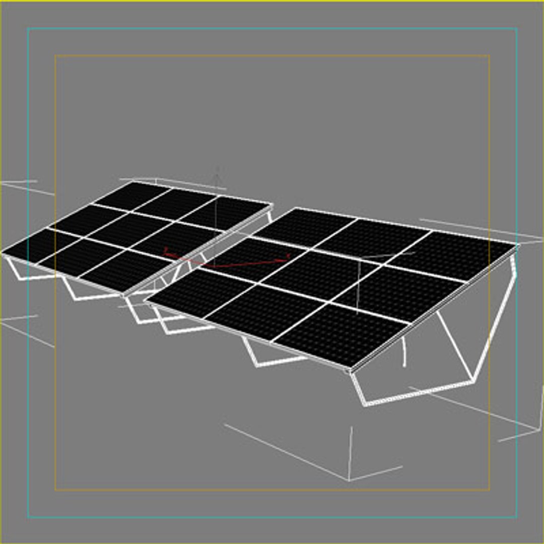 Solar Panel 3 3d Model