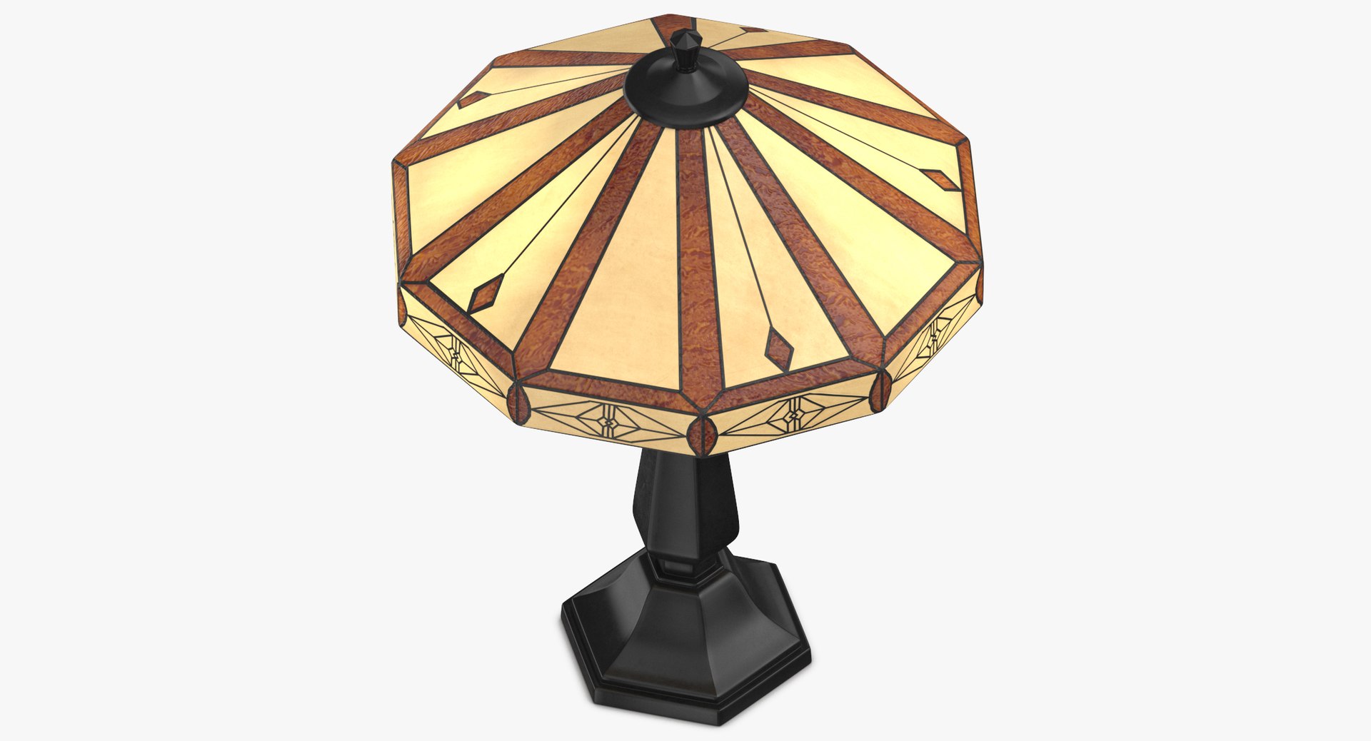 Classical Table Light 3D Model - TurboSquid 1304705