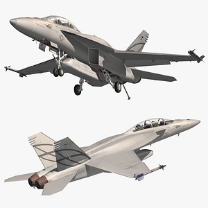 Low Poly F/A-18E/F Super Hornet 3D Models for Download | TurboSquid