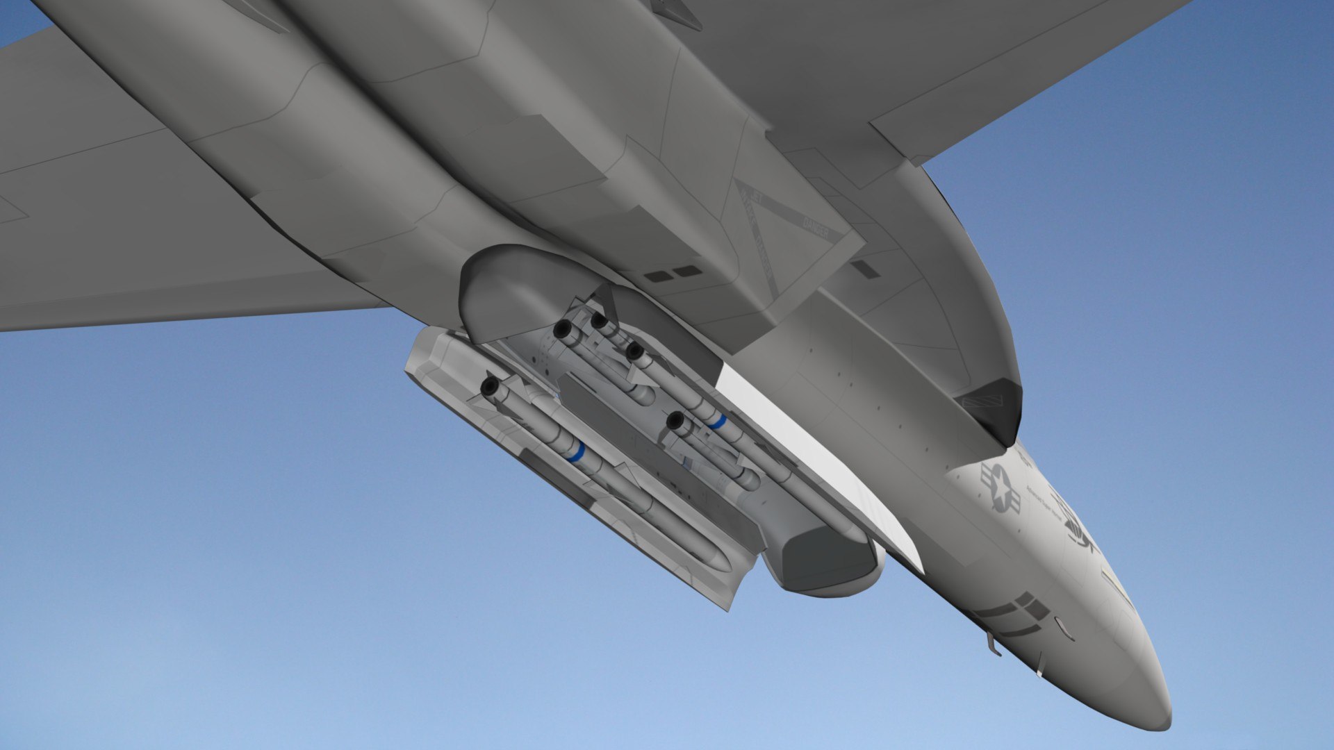 3D Model FA 18F Advanced R - TurboSquid 2068510