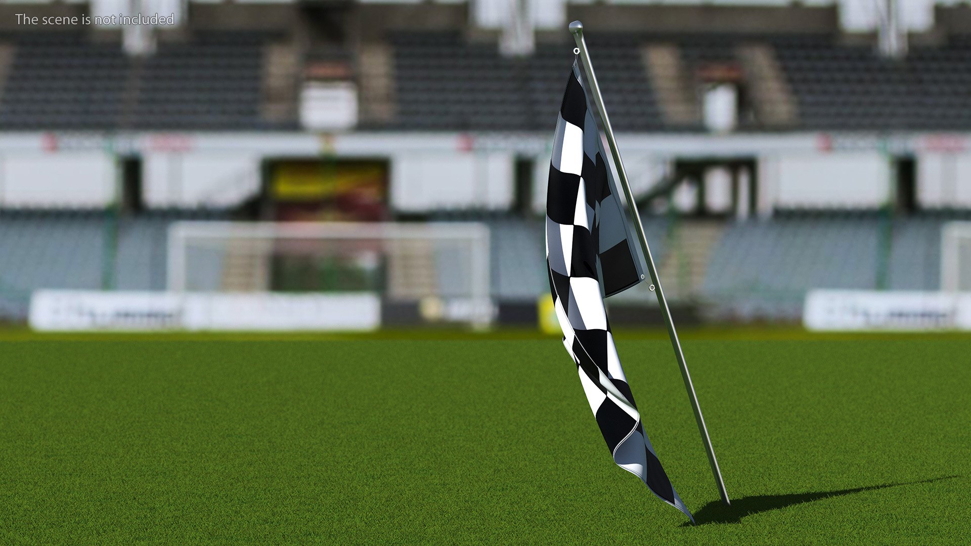 Waving Racing Flag Model - TurboSquid 2149911