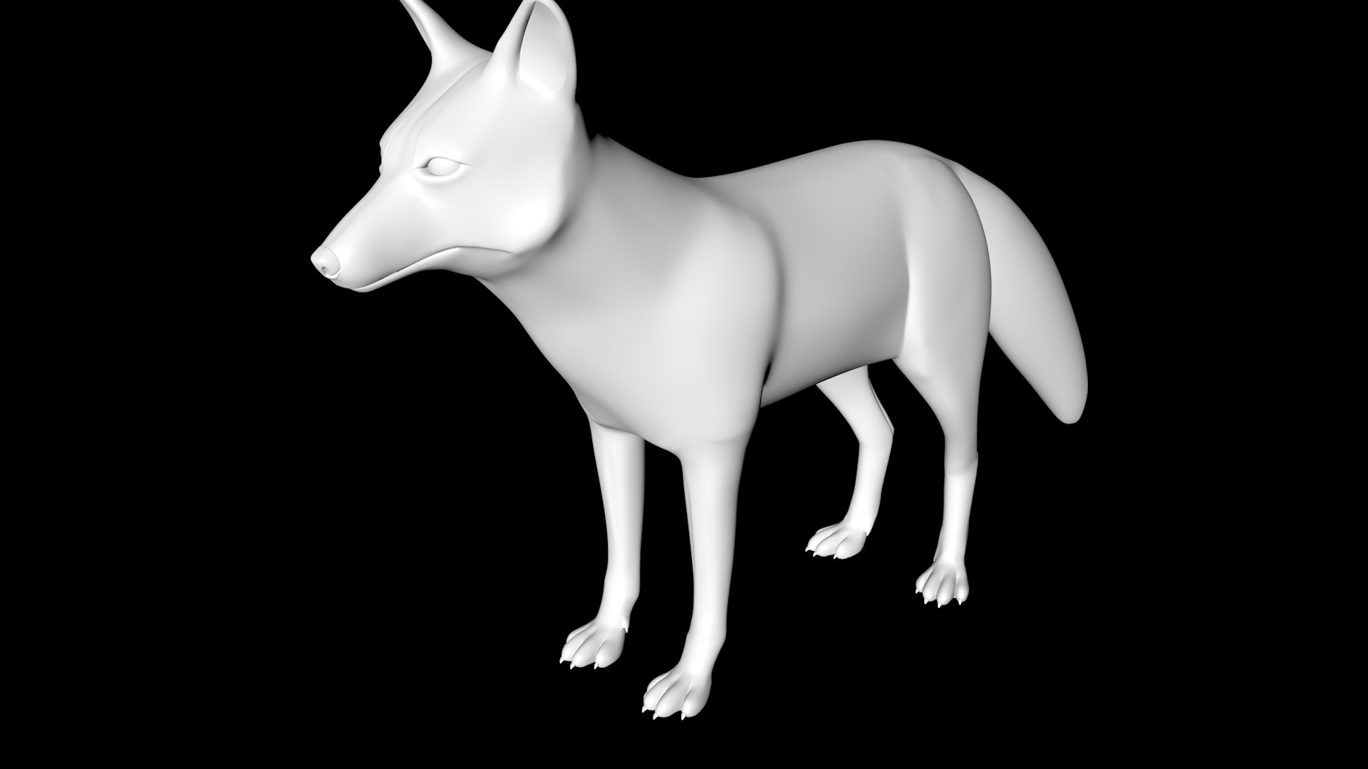 3D Fox Model - TurboSquid 1689101