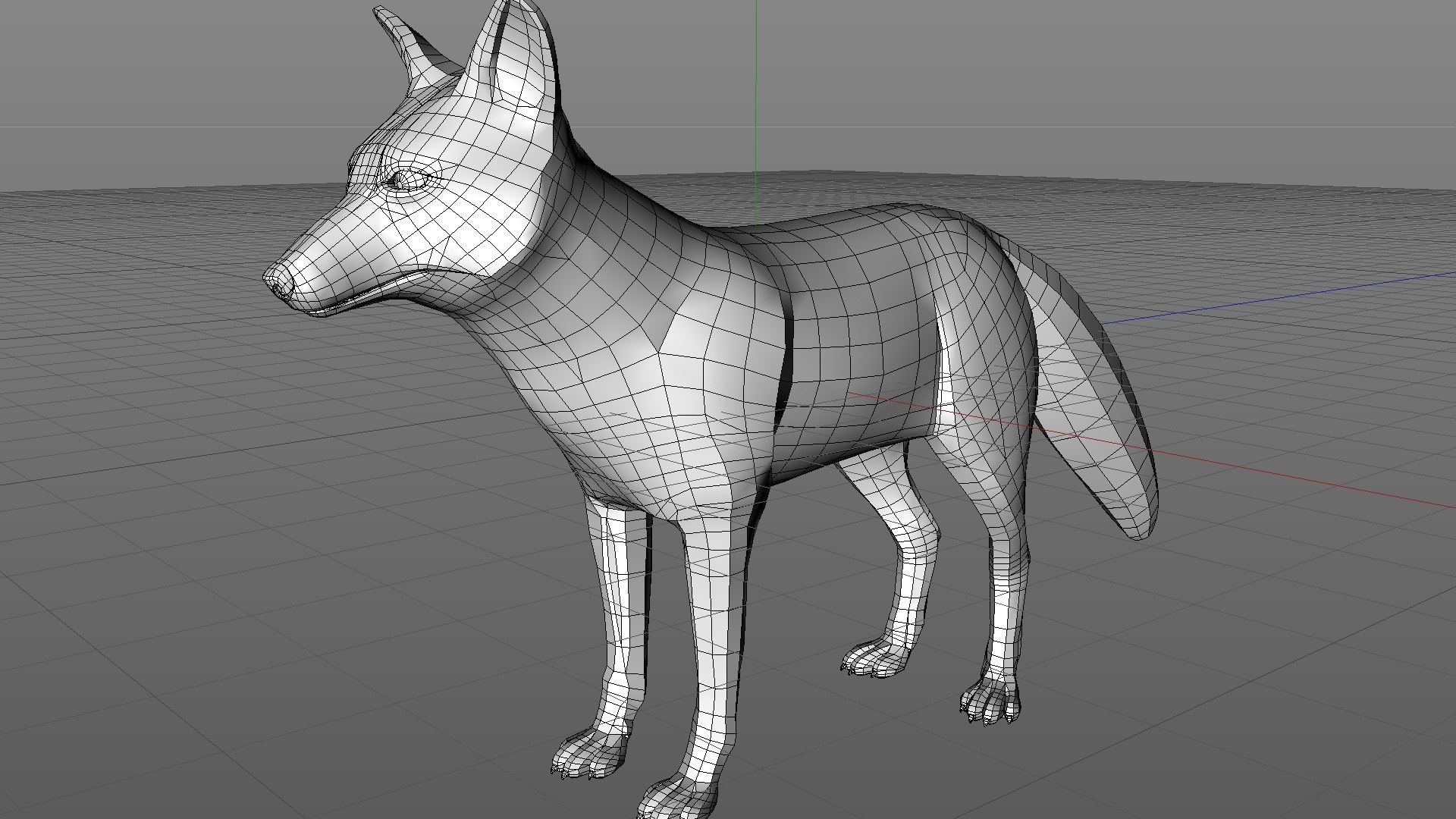 3D Fox Model - TurboSquid 1689101