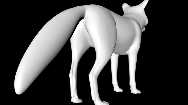 3D fox model - TurboSquid 1689101