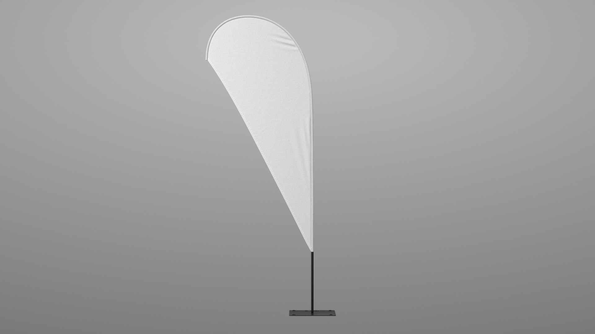 3D Banner 03v Base 03v PBR - TurboSquid 2194352