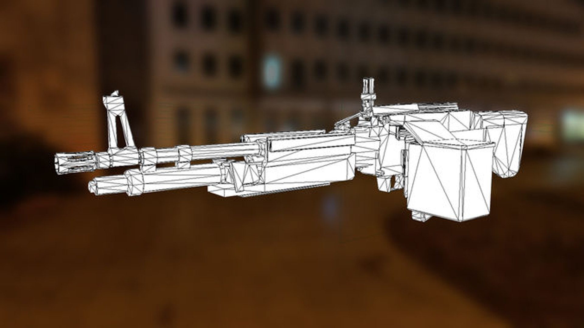 3d model m60 m60e4