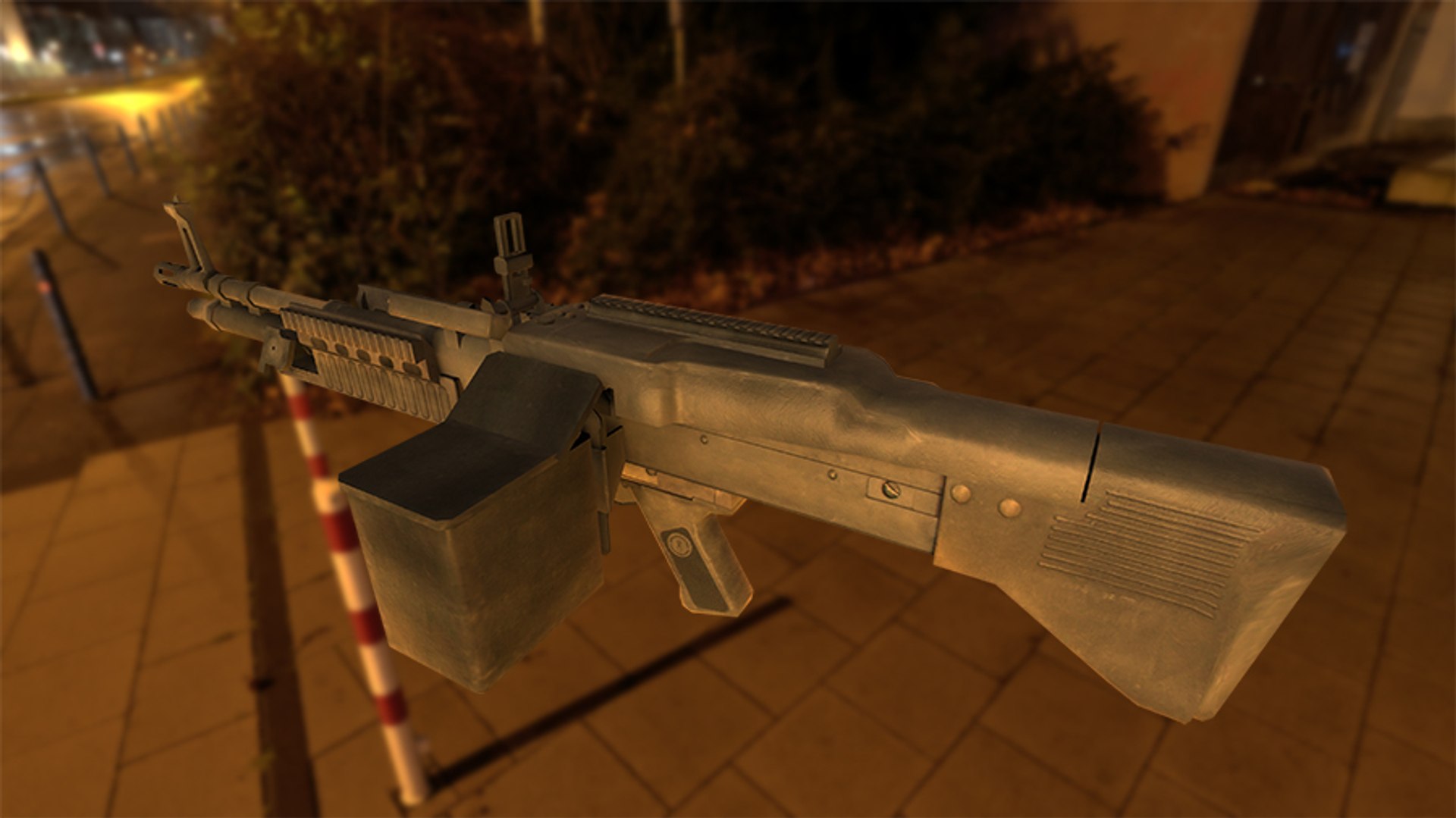 3d model m60 m60e4
