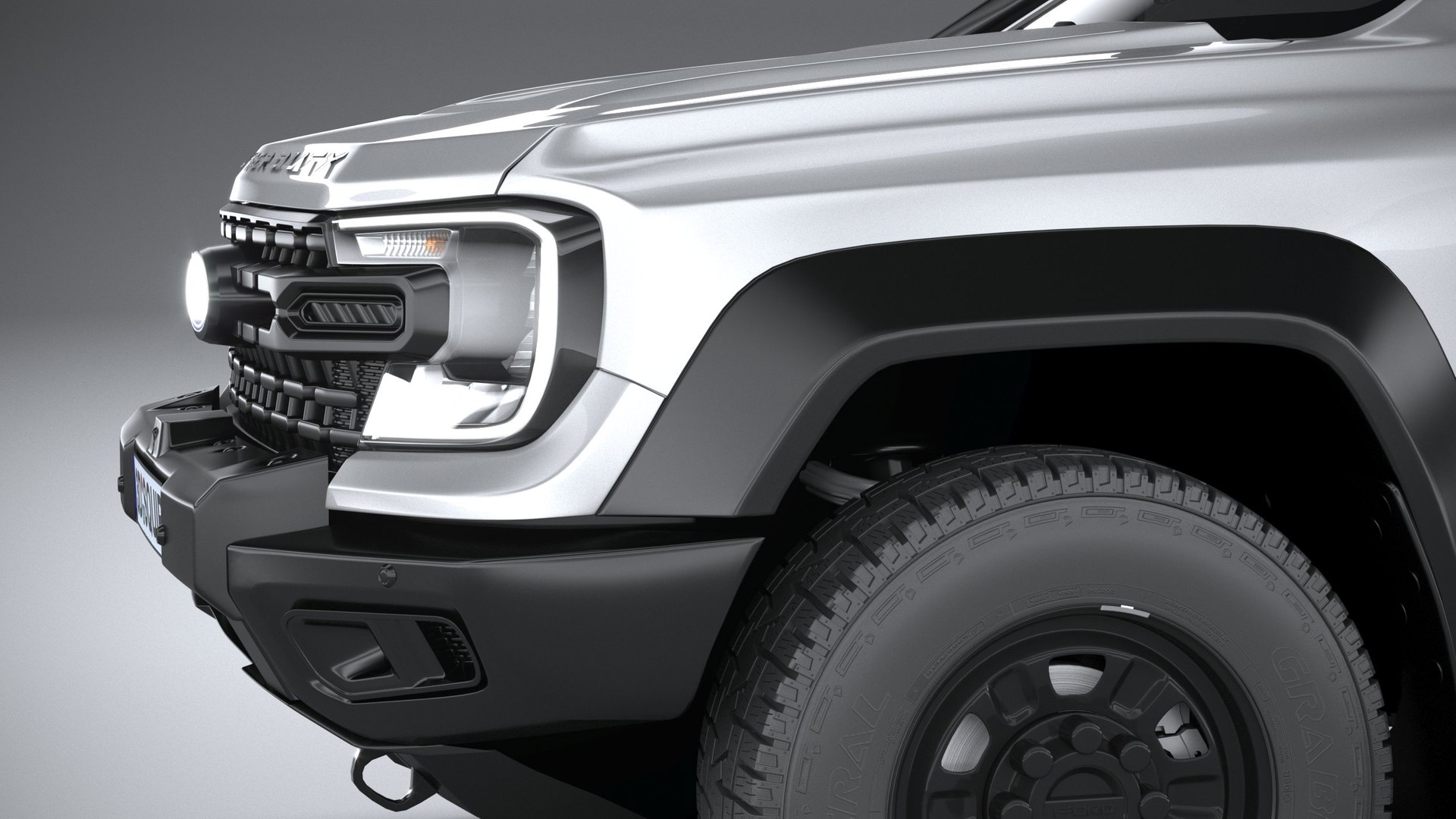 3D Ford Ranger Super Duty Pickup 2026 - TurboSquid 2456888