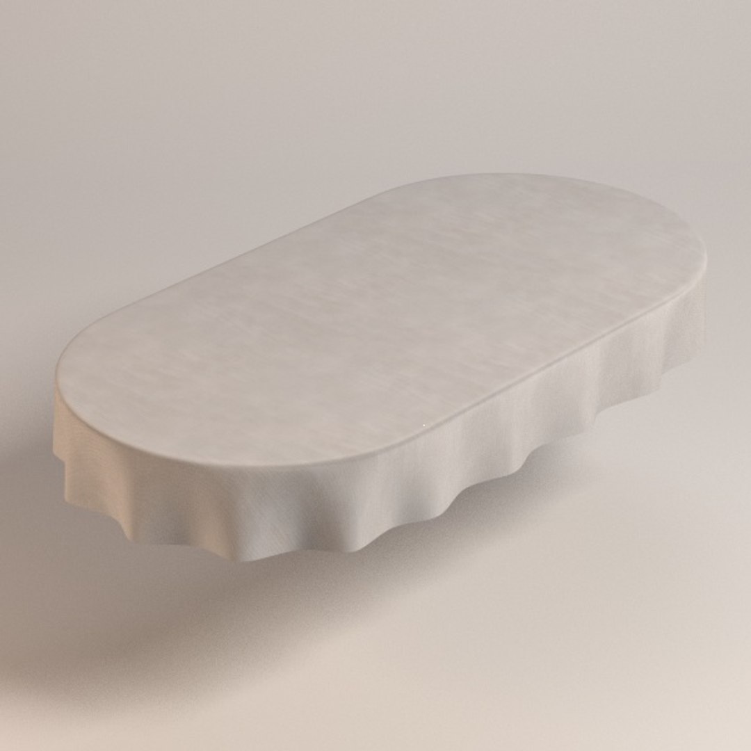 3ds max table cloth tablecloth