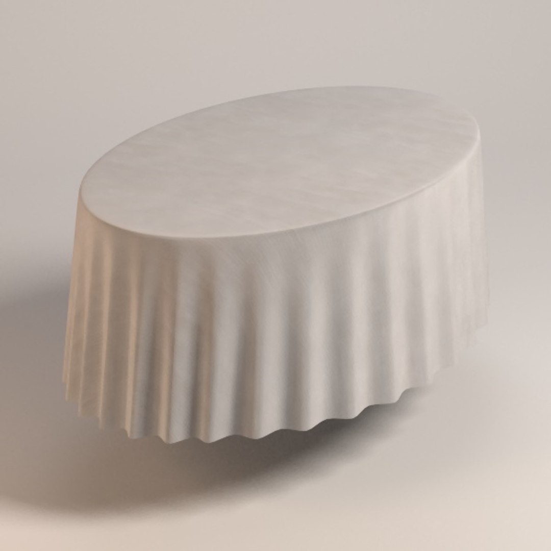 3ds max table cloth tablecloth
