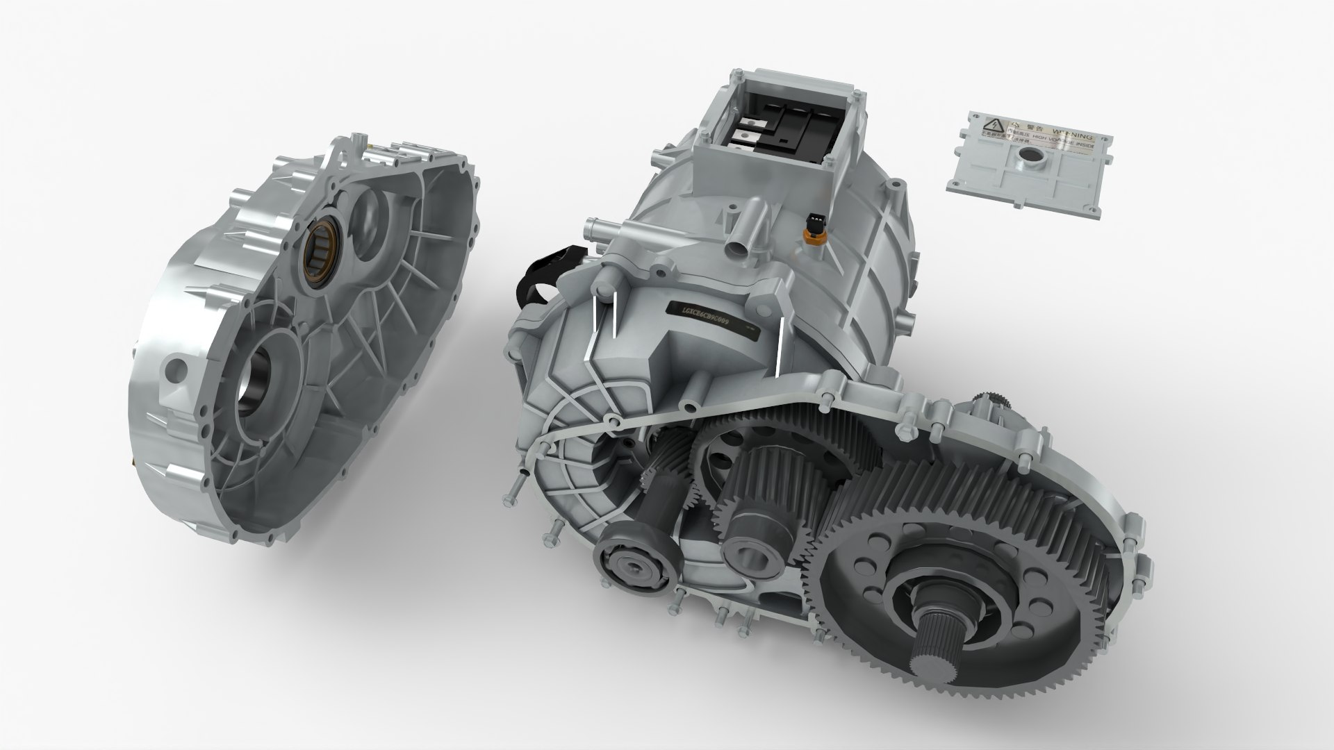 3D Auto Electric Engine Model - TurboSquid 2197801