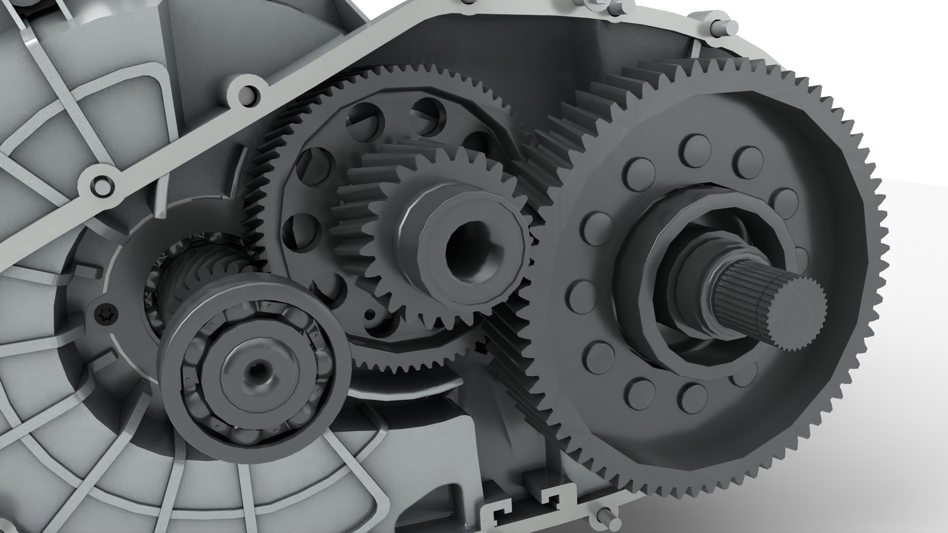 3D Auto Electric Engine Model - TurboSquid 2197801