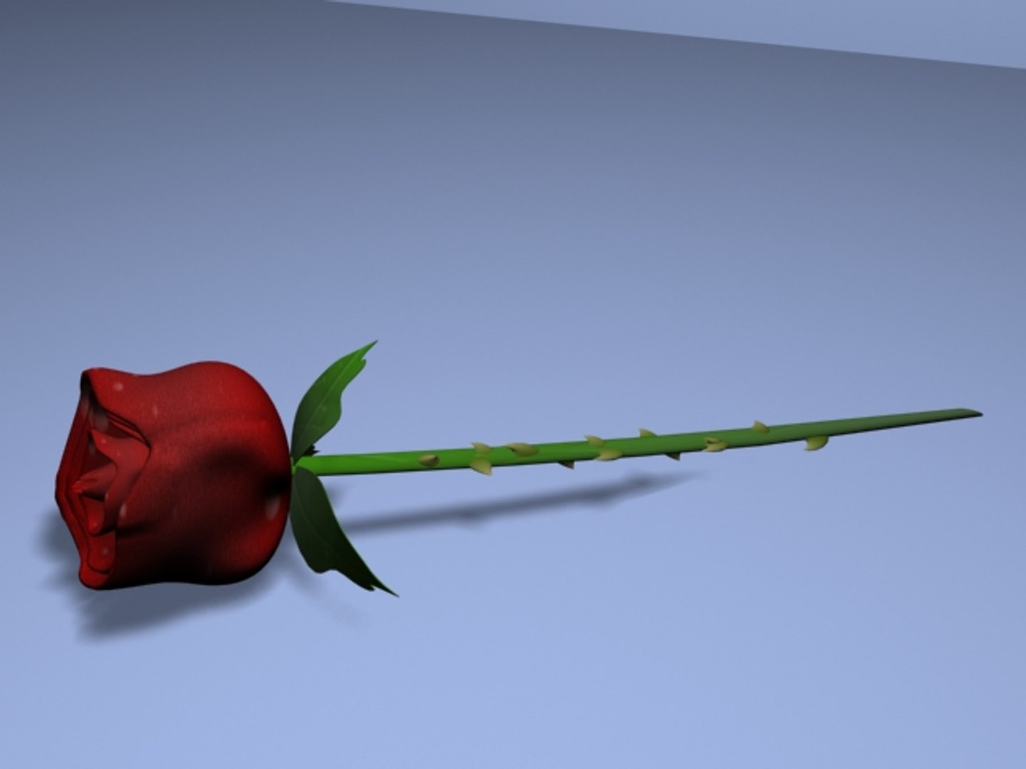 3ds Max Glass Rose