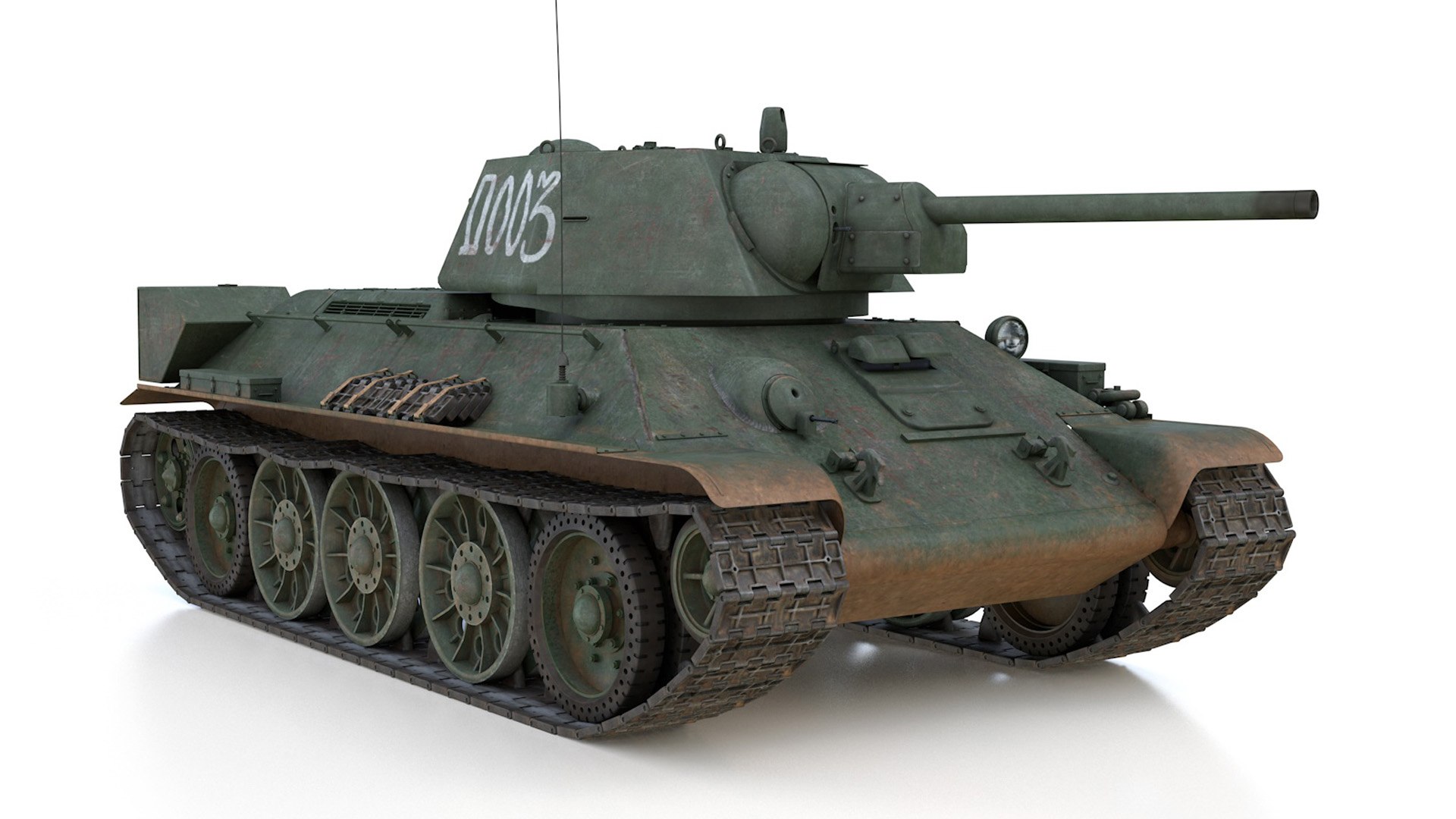 3D T-34 T-34-76 Soviet Model - TurboSquid 1673890
