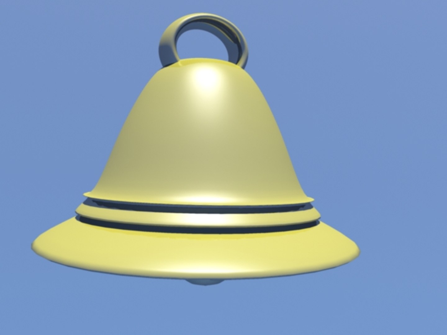 simple bell 3d model
