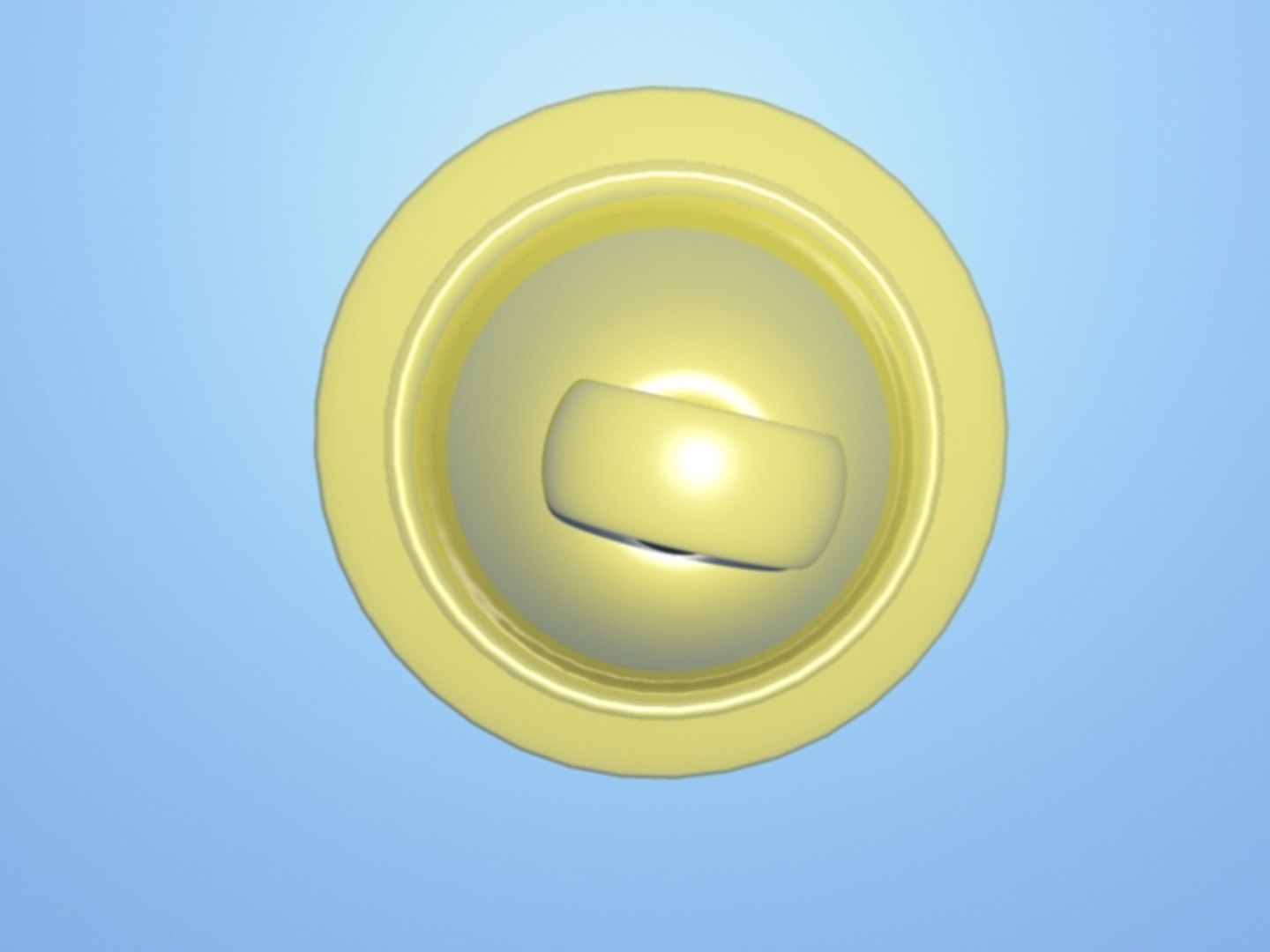 simple bell 3d model