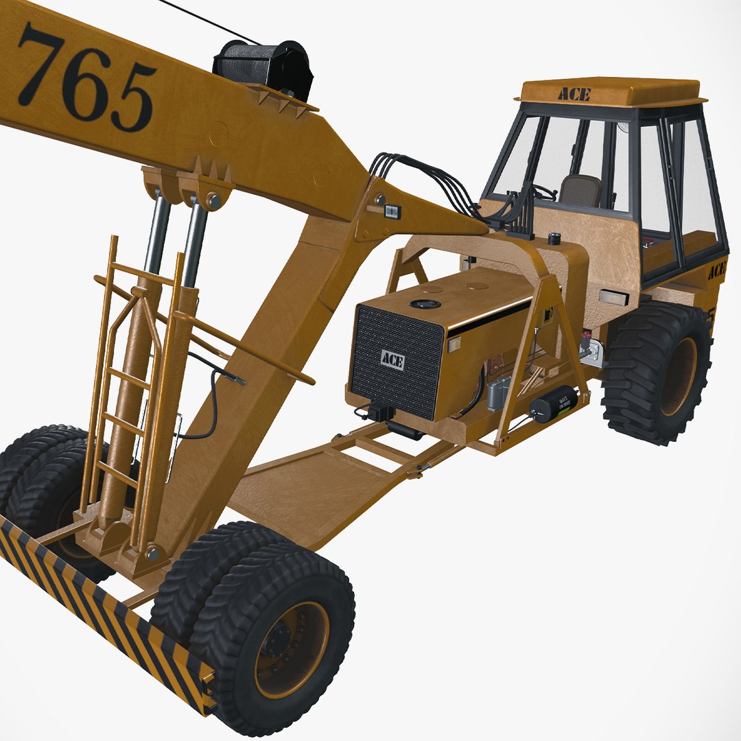 3D Model ACE Crane - TurboSquid 2271257