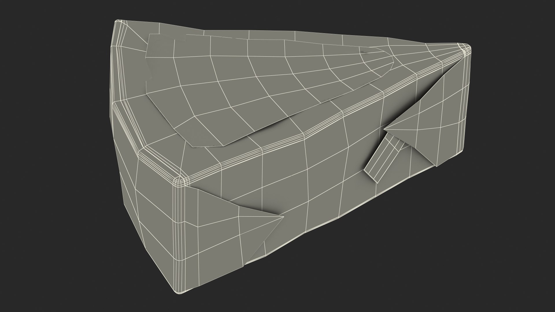 Creamy Cheese Triangle Laughing Cow 3D Model - TurboSquid 2155771