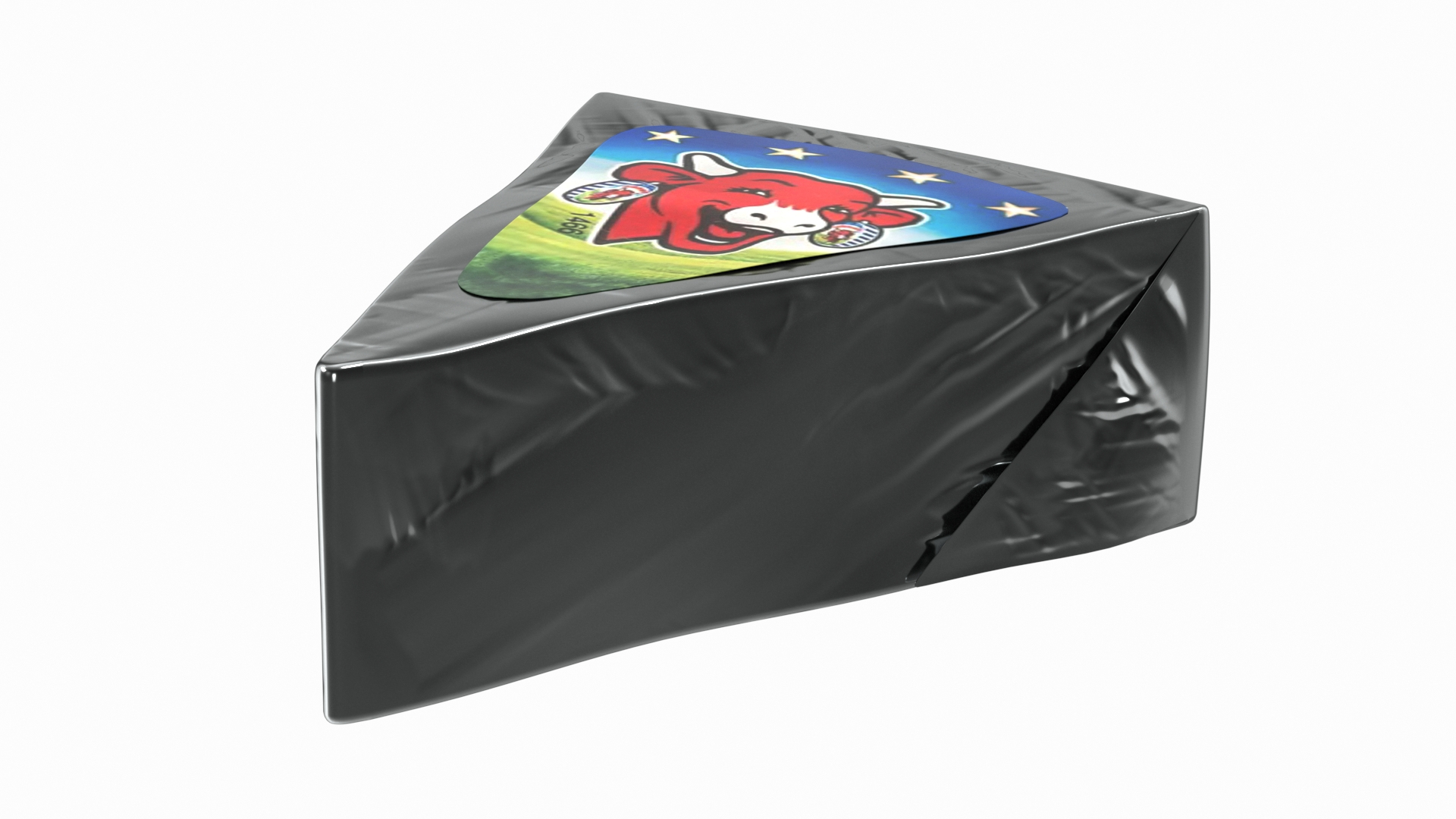 Creamy Cheese Triangle Laughing Cow 3D Model - TurboSquid 2155771