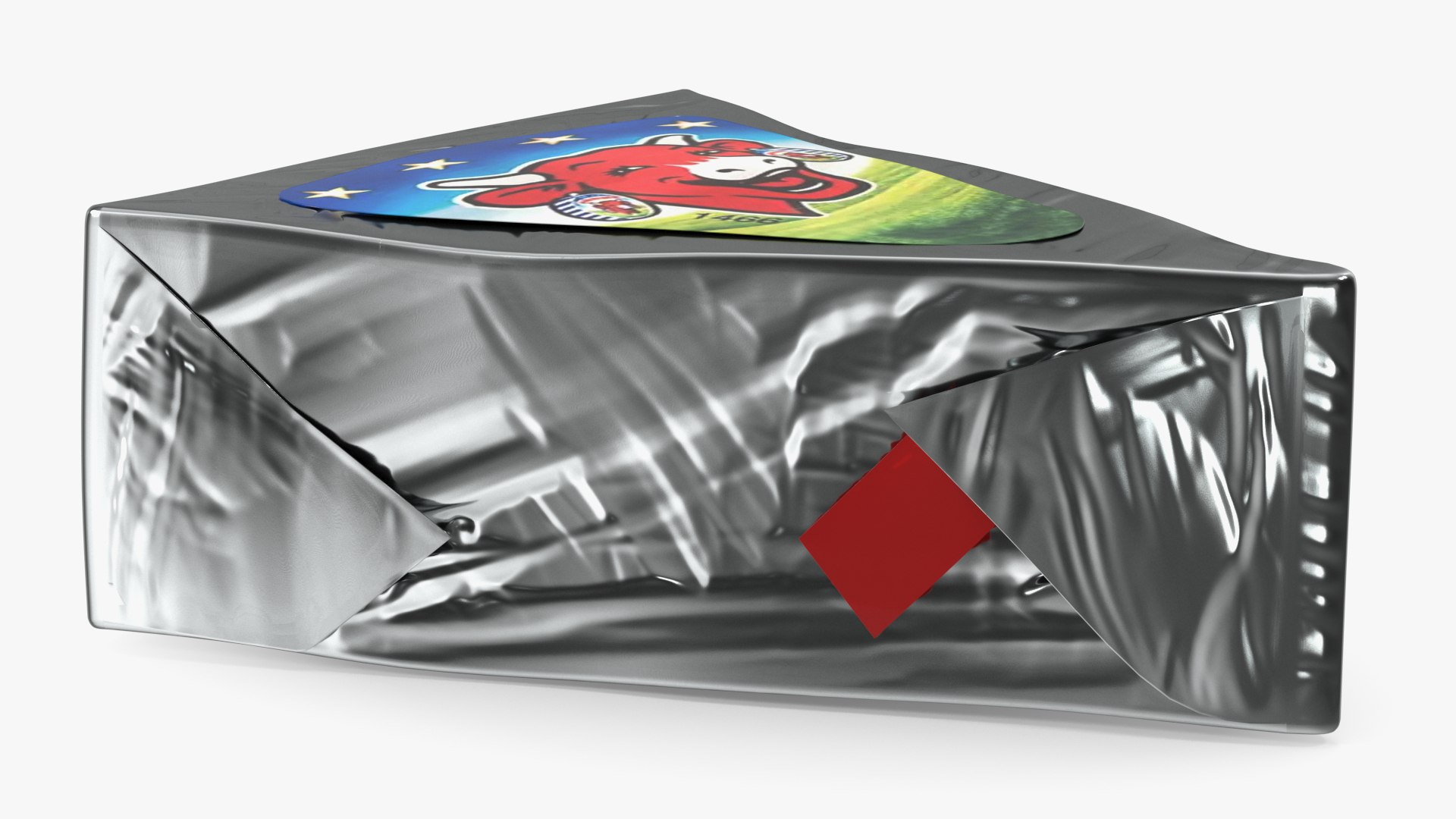 Creamy Cheese Triangle Laughing Cow 3D Model - TurboSquid 2155771