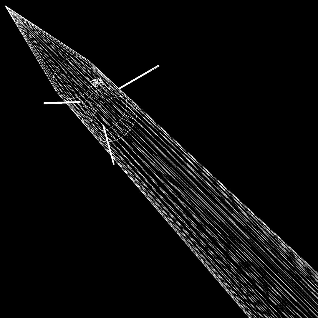 Sounding Rocket Black Brant 3d Model