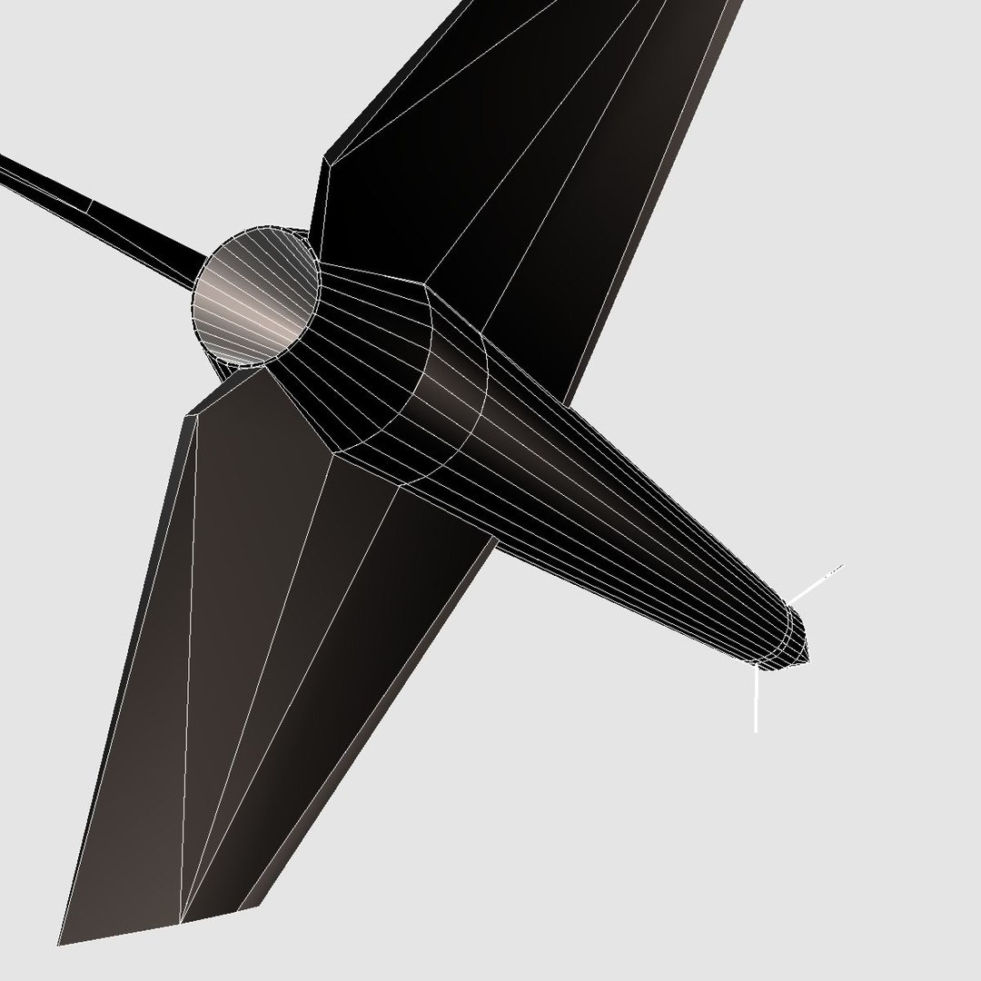 Sounding Rocket Black Brant 3d Model