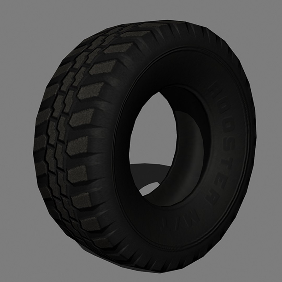 3d Road Tire Model