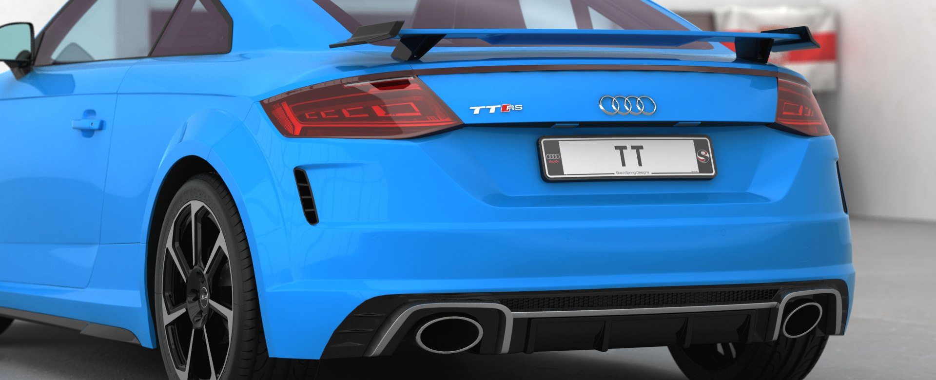 Audi TT RS 2021 Opening Doors And Trunk Model - TurboSquid 1741436