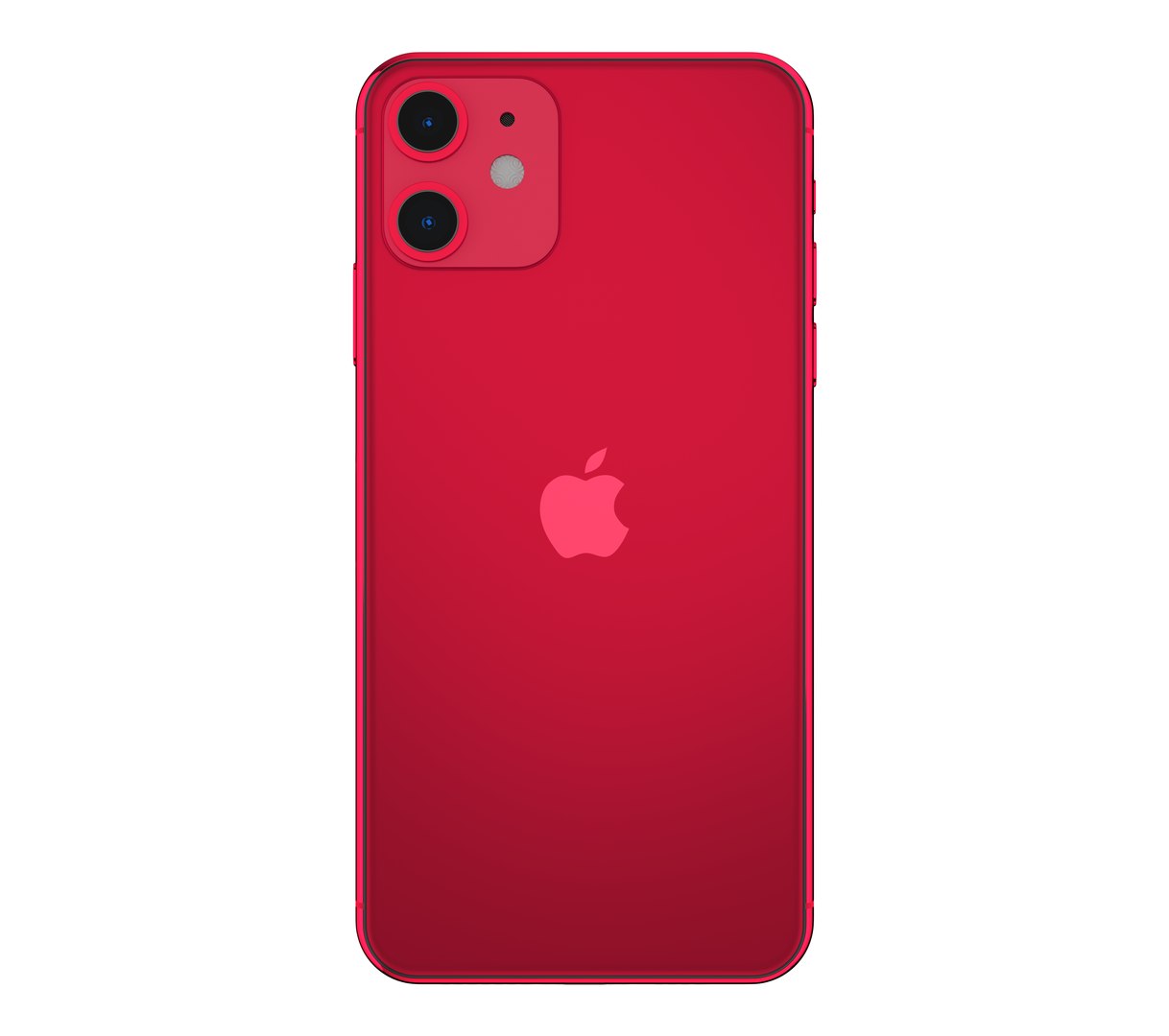 Apple Iphone 11 Red 3D - TurboSquid 1662326