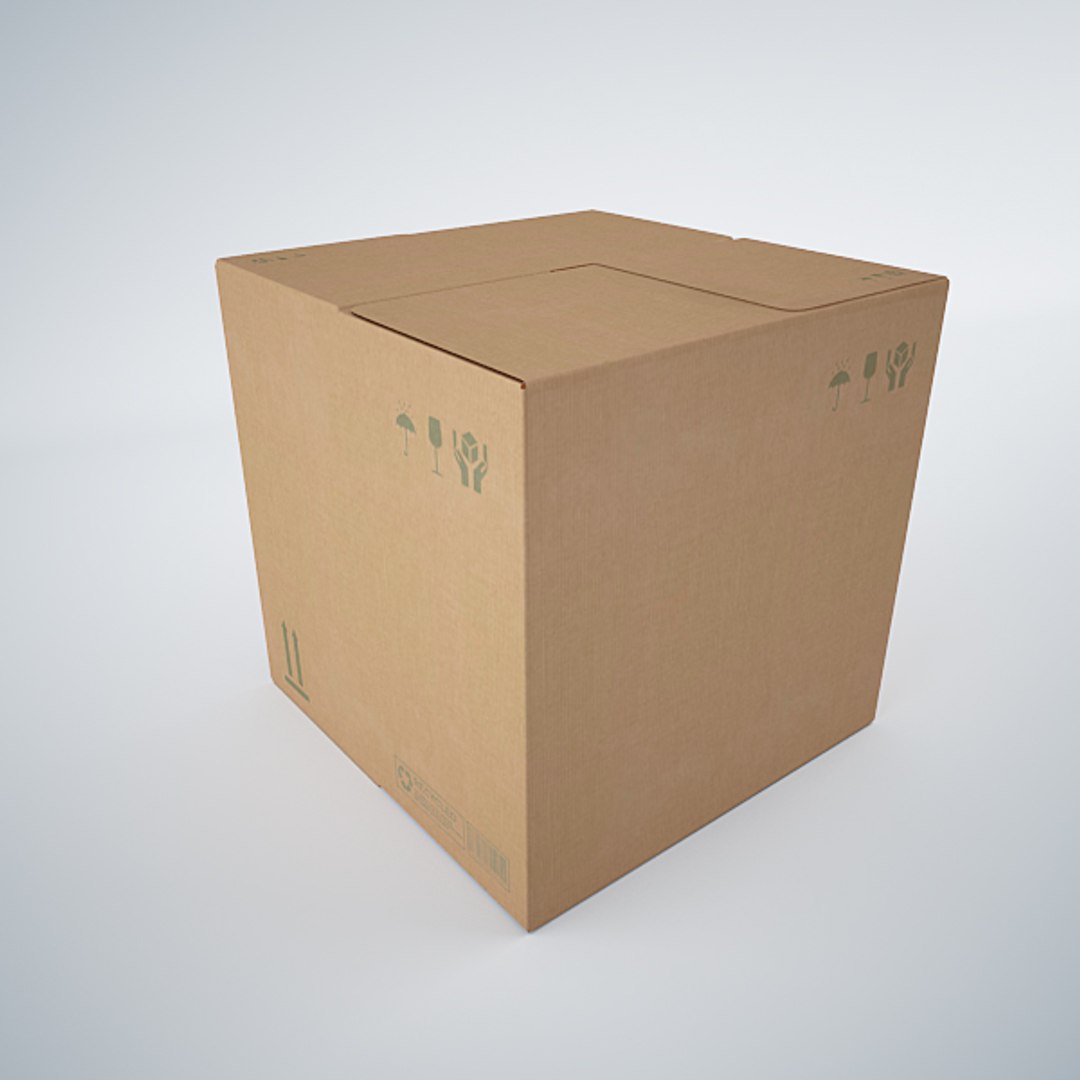 3d cardboard model