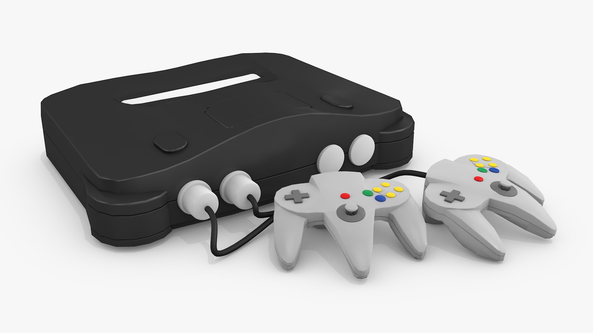 3D Model Classic 64bit Console - TurboSquid 1441909