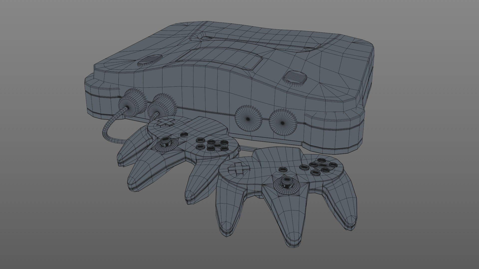 3D Model Classic 64bit Console - TurboSquid 1441909