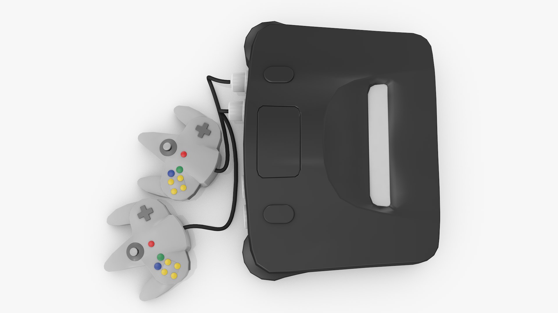 3D Model Classic 64bit Console - TurboSquid 1441909