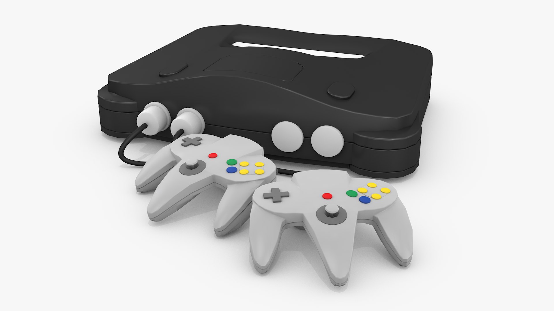 3D Model Classic 64bit Console - TurboSquid 1441909