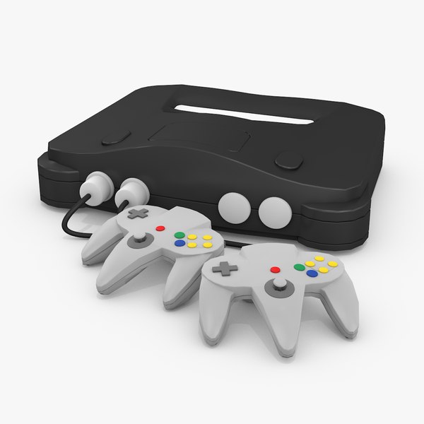 Nintendo 64 3D Models for Download | TurboSquid