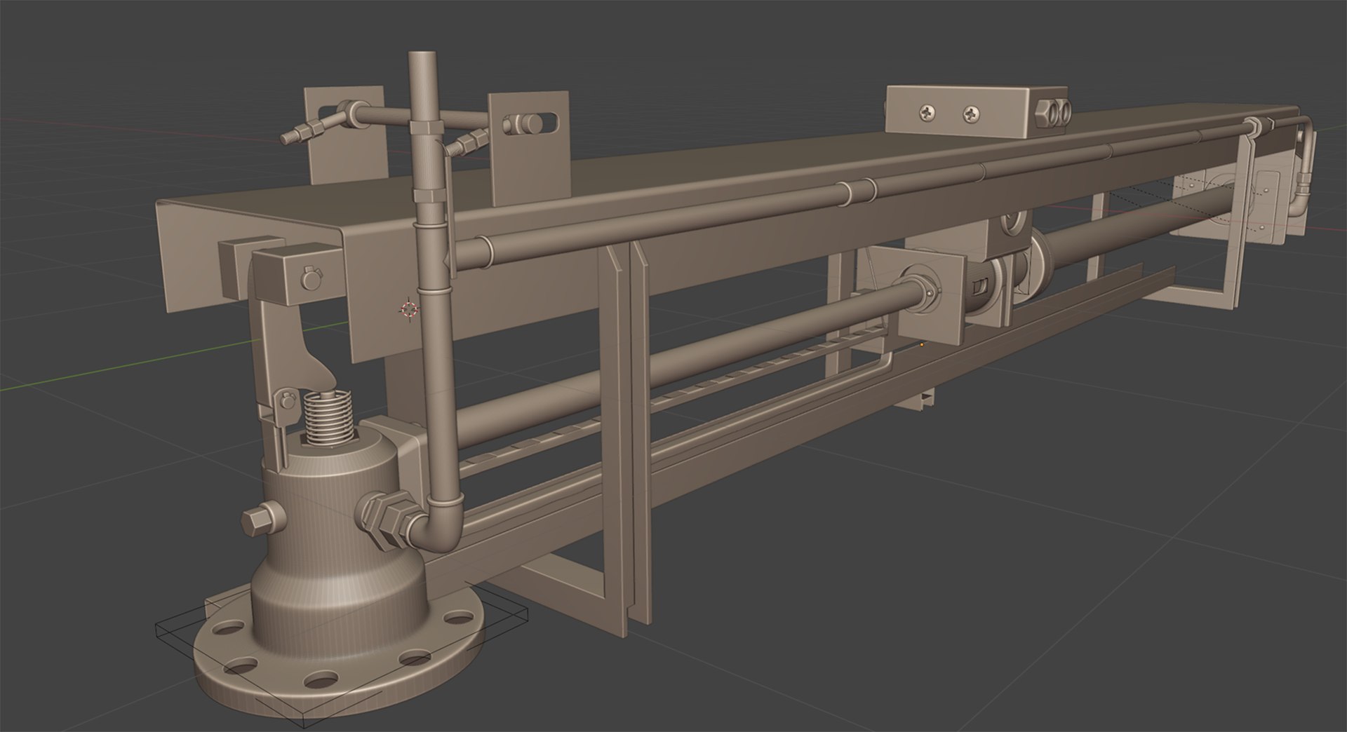 3D Retractable Soot Blower- 3D Model Ready File In Blender - TurboSquid ...