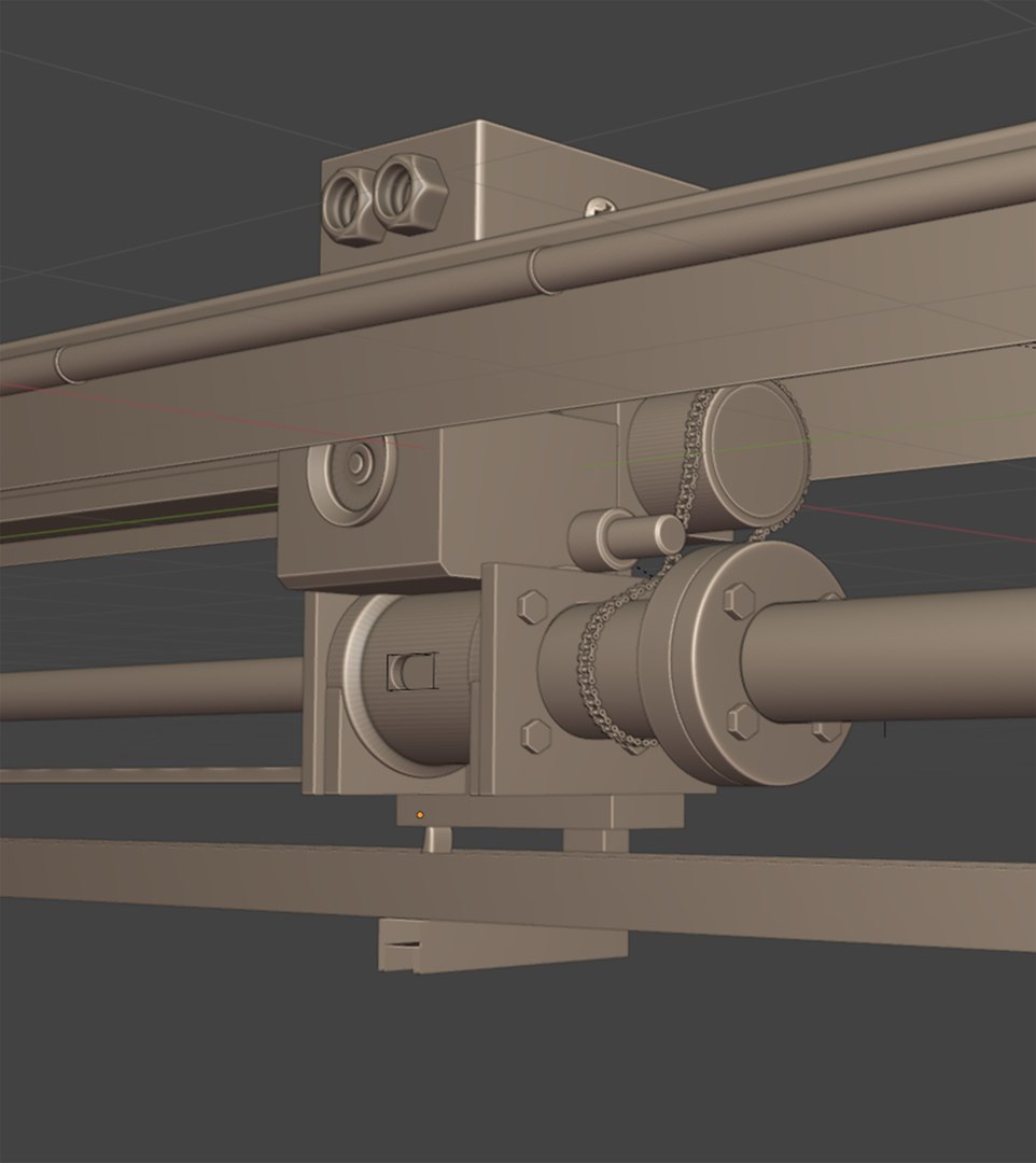3D Retractable Soot Blower- 3D Model Ready File In Blender - TurboSquid ...