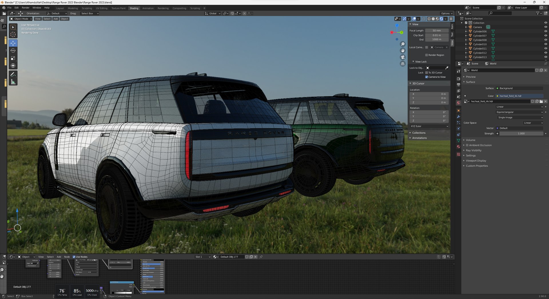 3D Range Rover 2024 3d Model model - TurboSquid 2177793