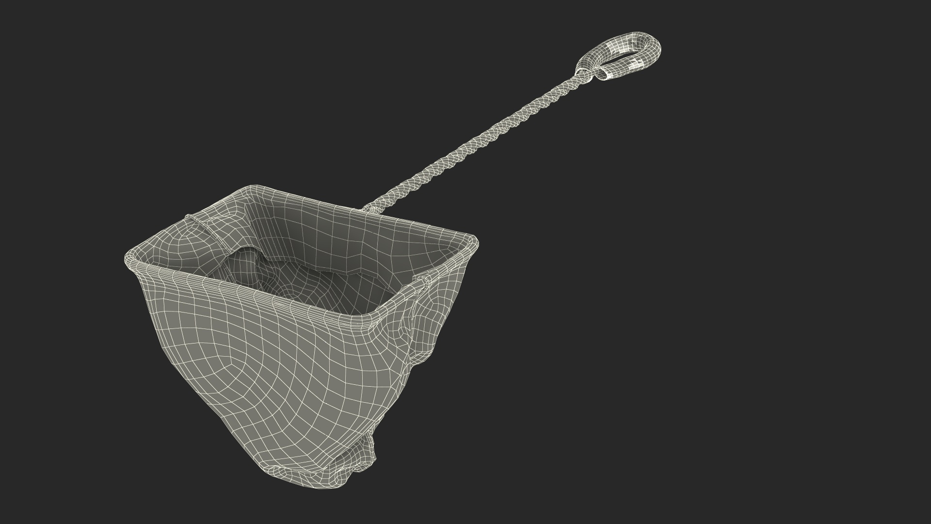 3D Aquarium Square Fish Net - TurboSquid 2121369