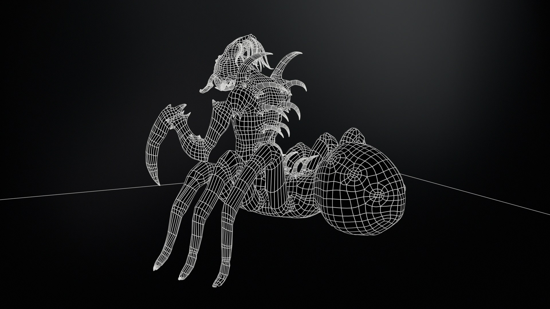 Spider Monster 3D - TurboSquid 2306324