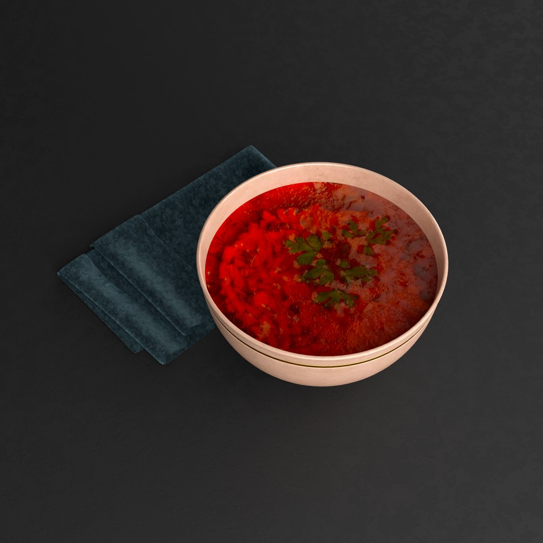 Borsch 3D model - TurboSquid 2095928