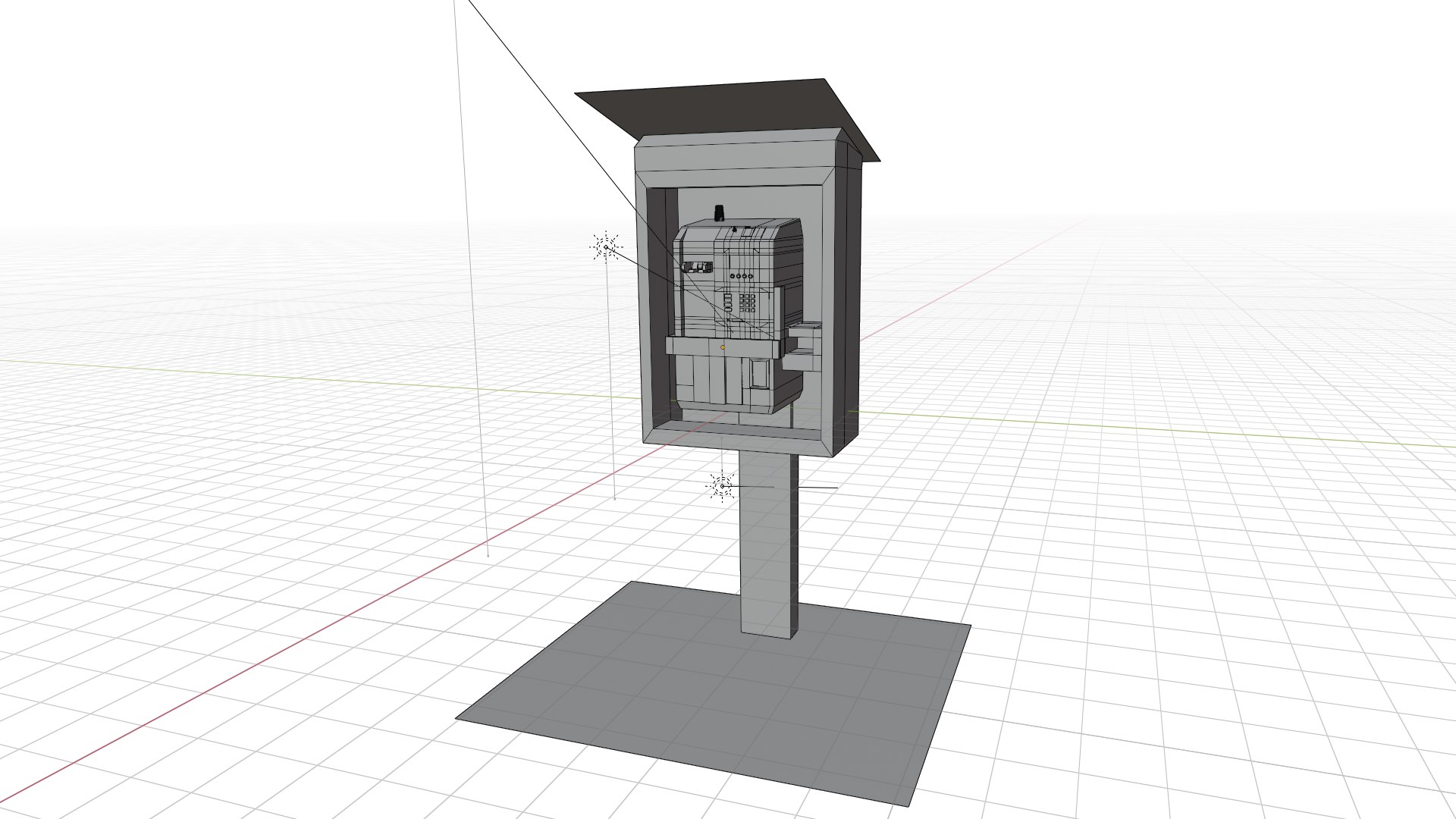 3D Public Phone - TurboSquid 2156312