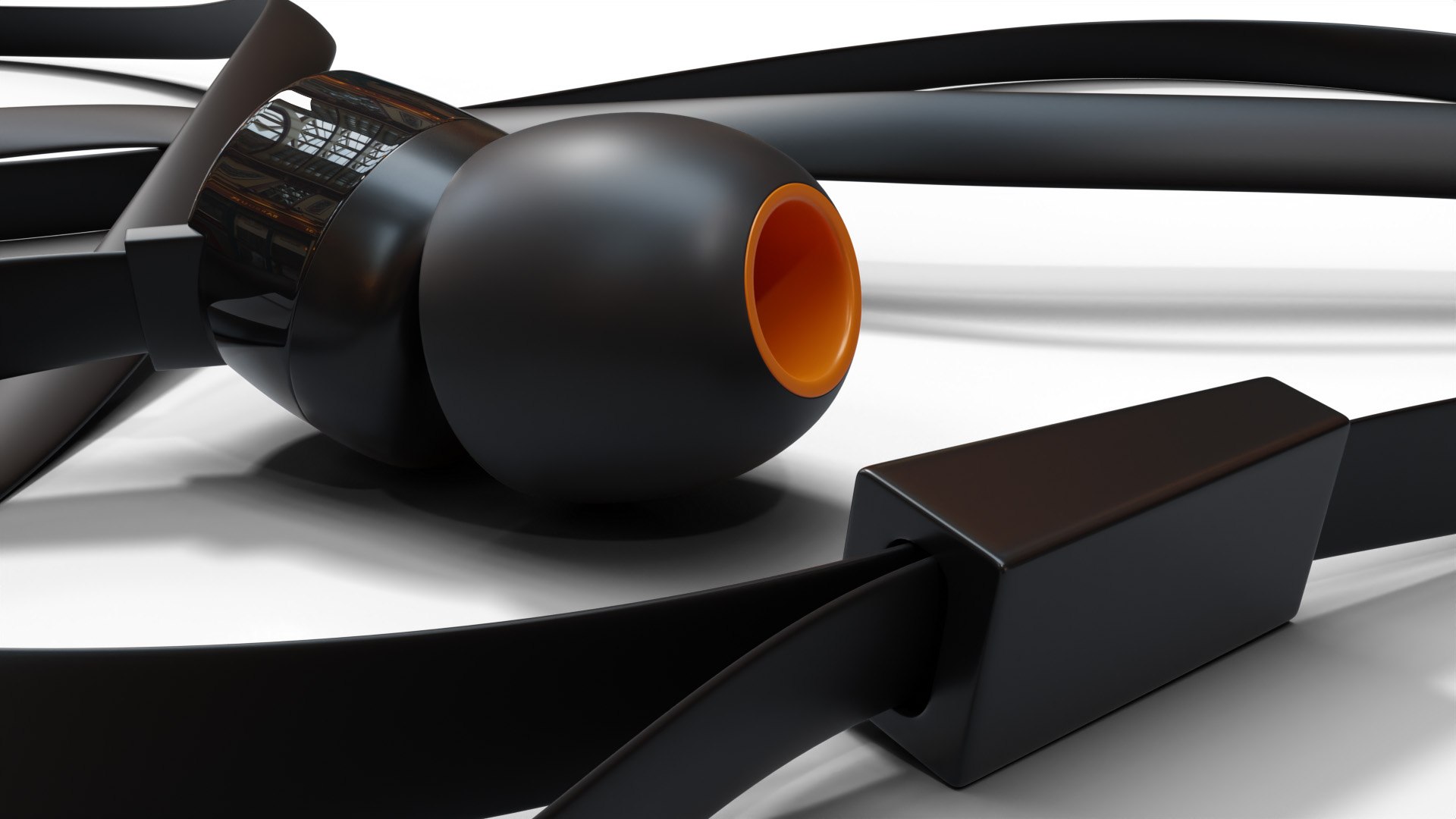 3D JBL In Ear Headphones - TurboSquid 1990355