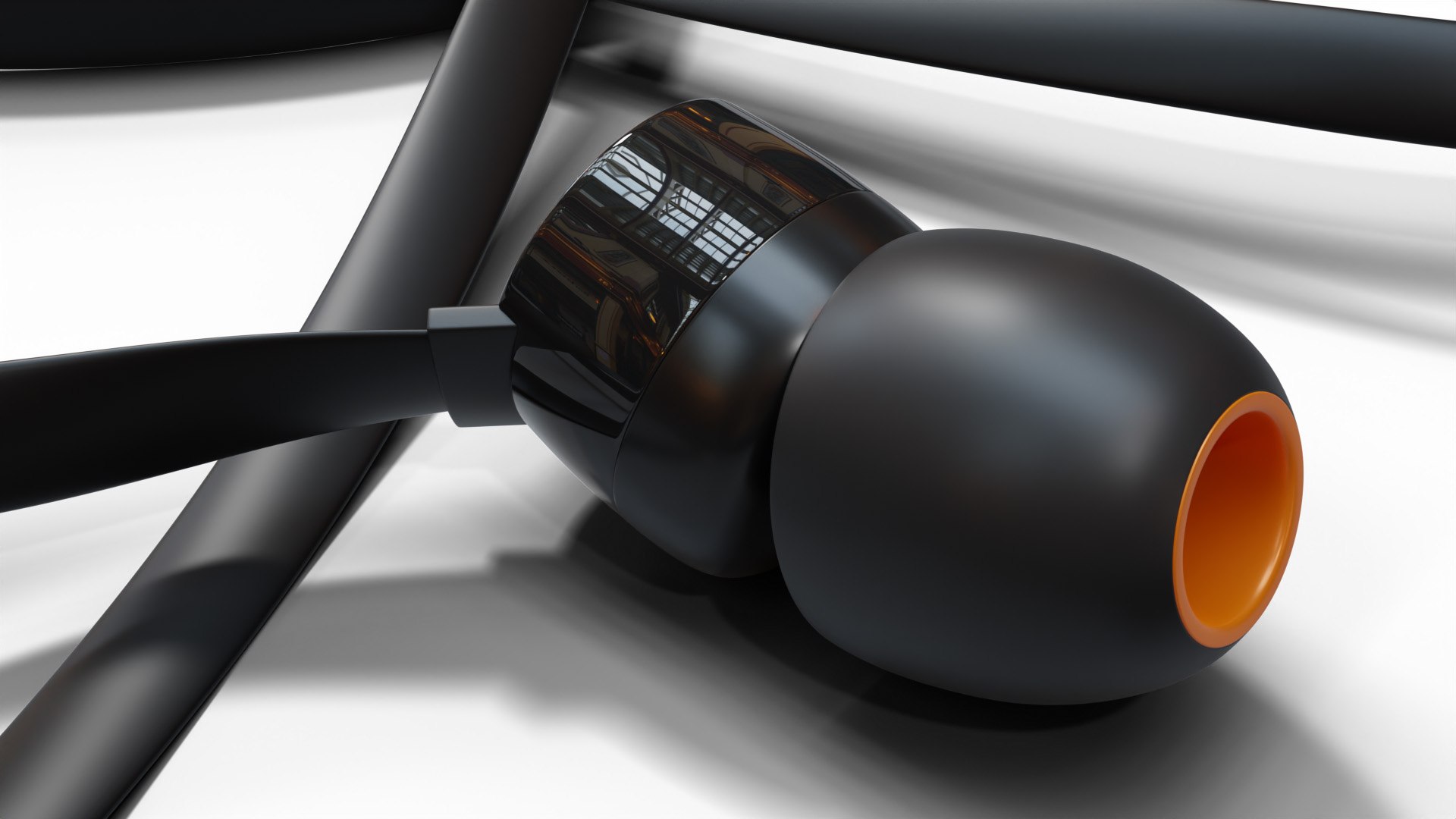 3D JBL In Ear Headphones - TurboSquid 1990355