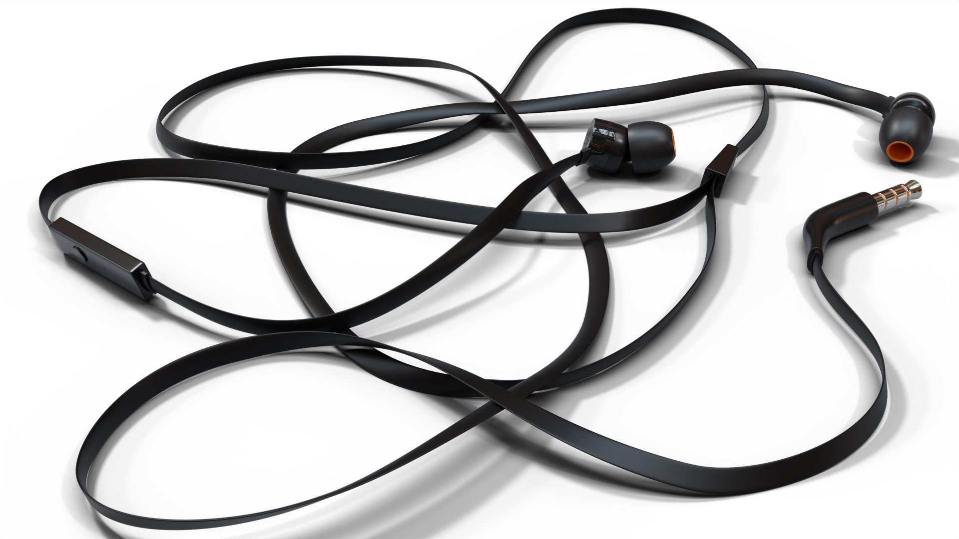 3D JBL In Ear Headphones - TurboSquid 1990355