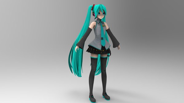 3D Miku Models | TurboSquid