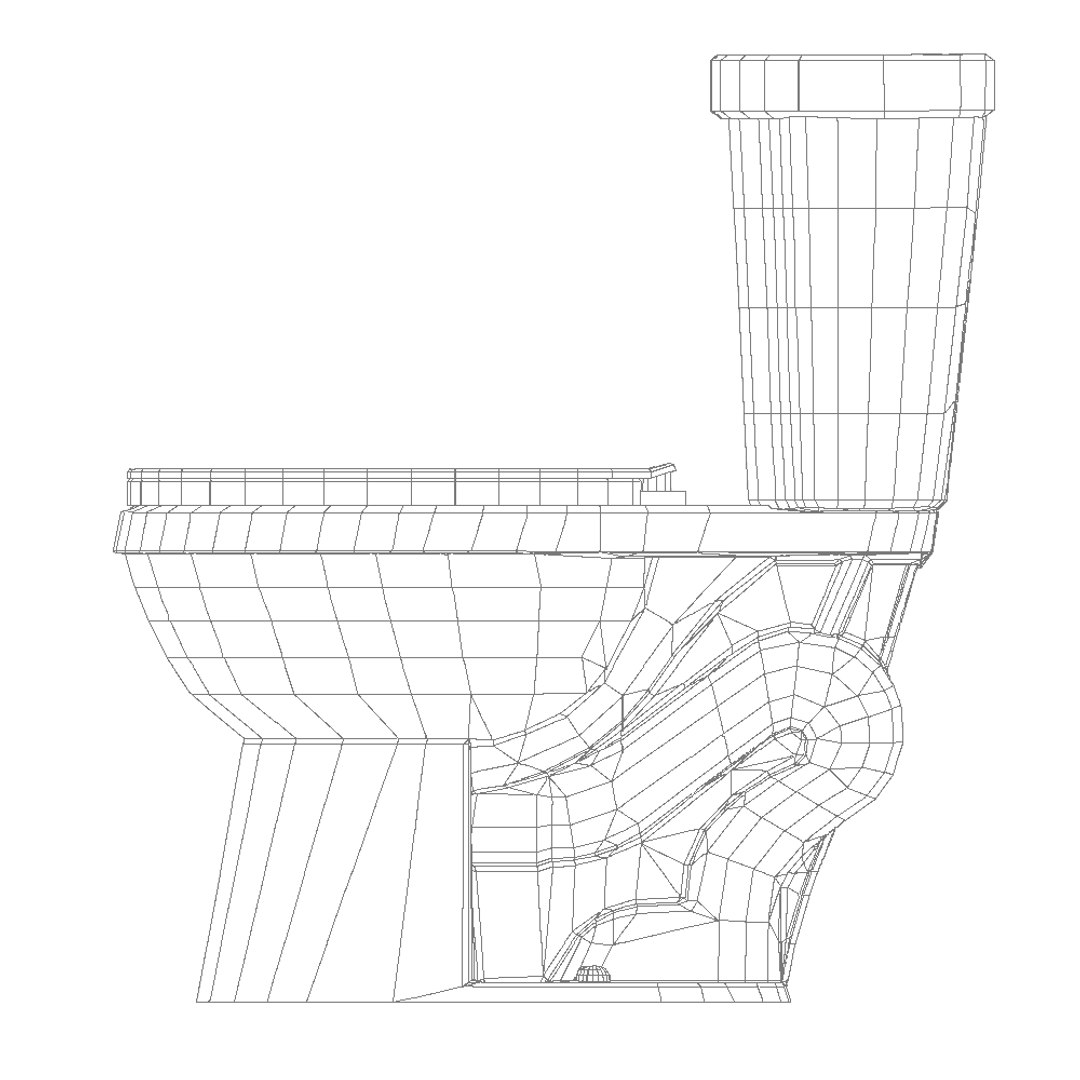 3D Toilet Polys Unity Model - TurboSquid 1276767