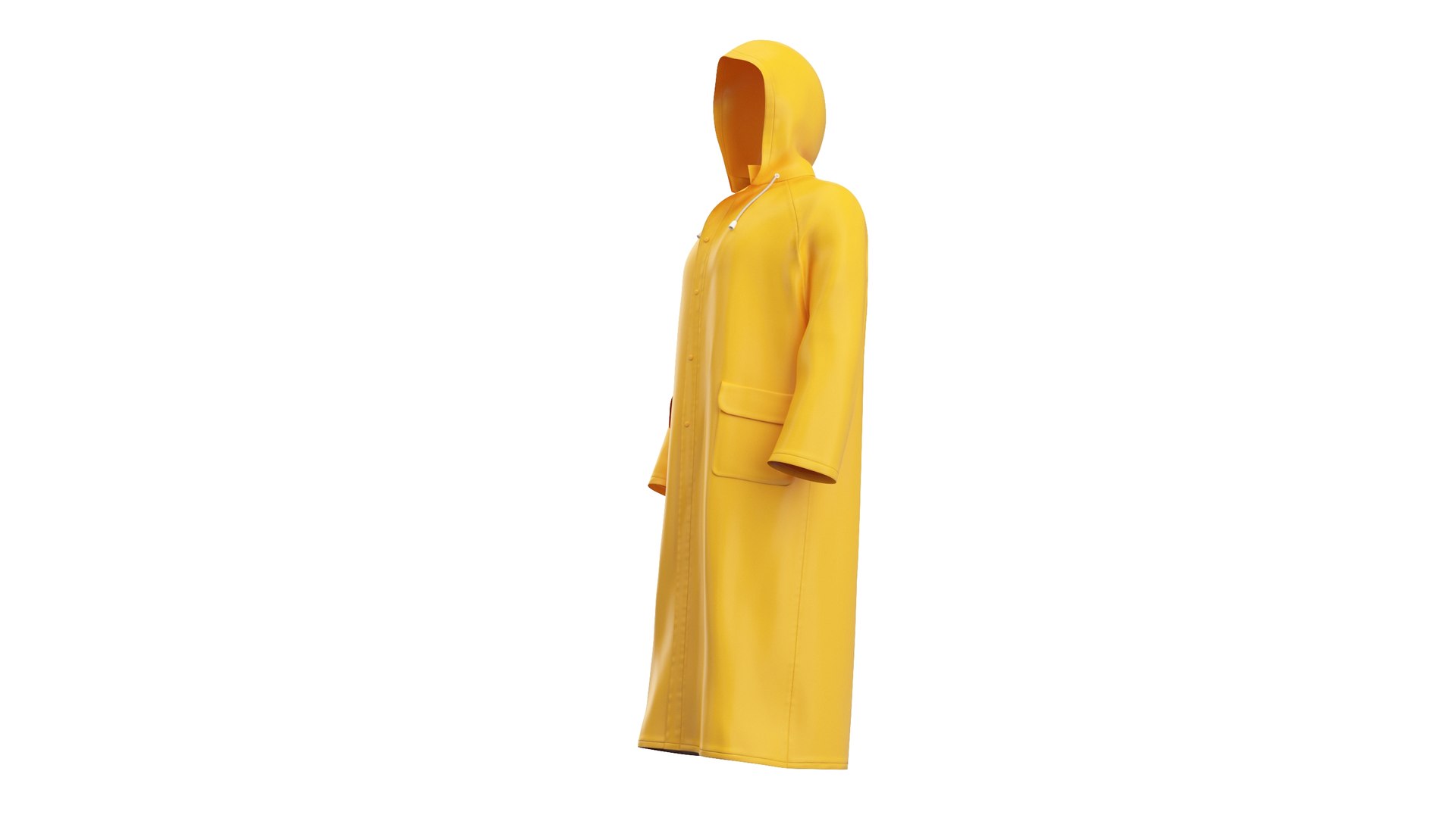 Raincoat 3D Model - TurboSquid 2134482