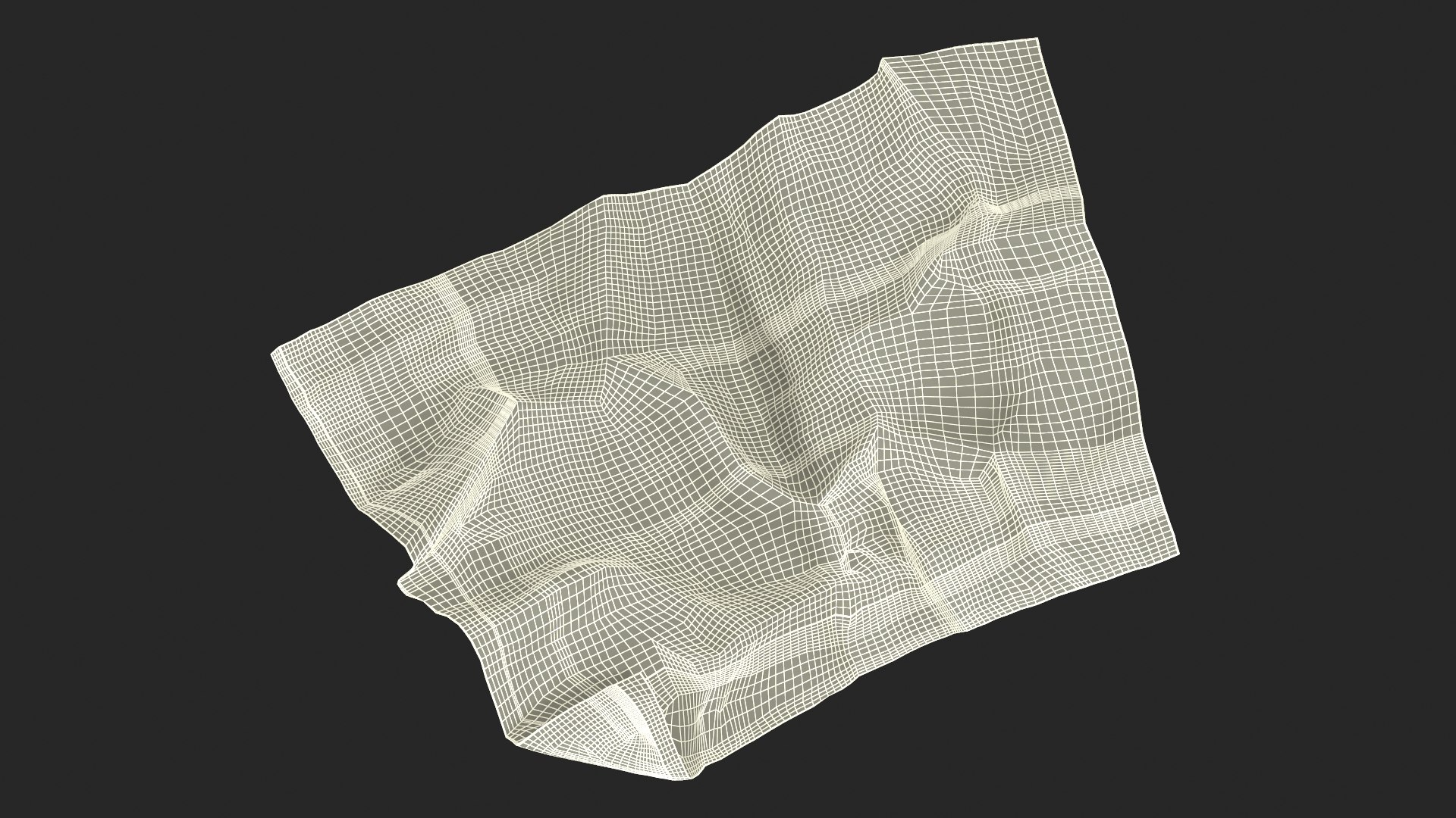 3D Lottery Ticket Of Powerball Crumpled - TurboSquid 2024238